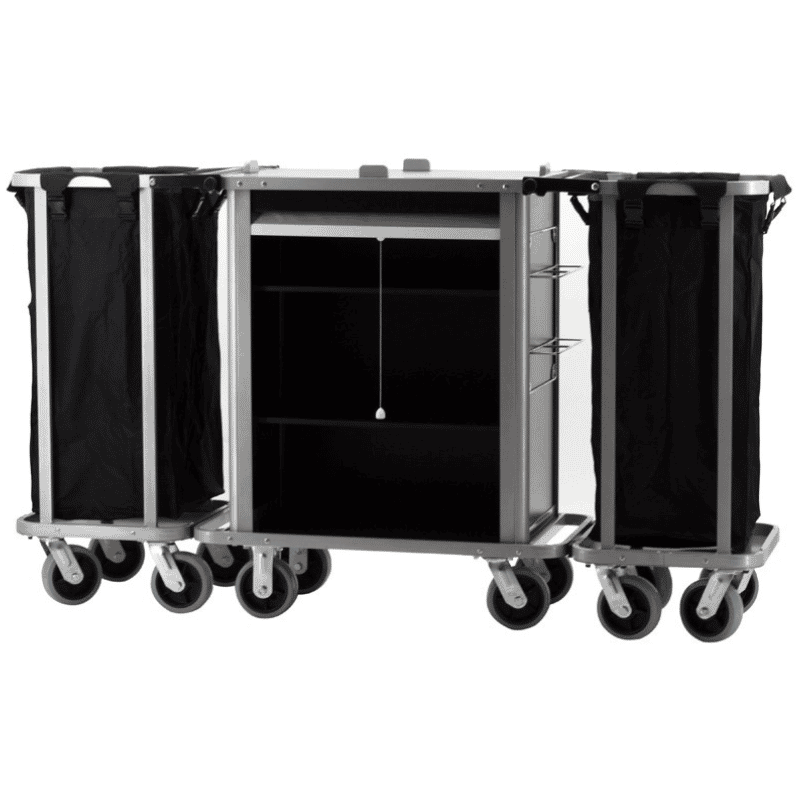 Aluminum Housekeeping Cart — 002 - InnGear