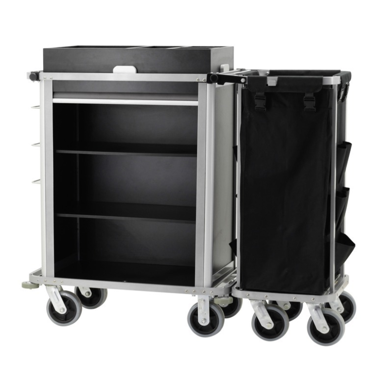 Aluminum Housekeeping Cart — 002 - InnGear